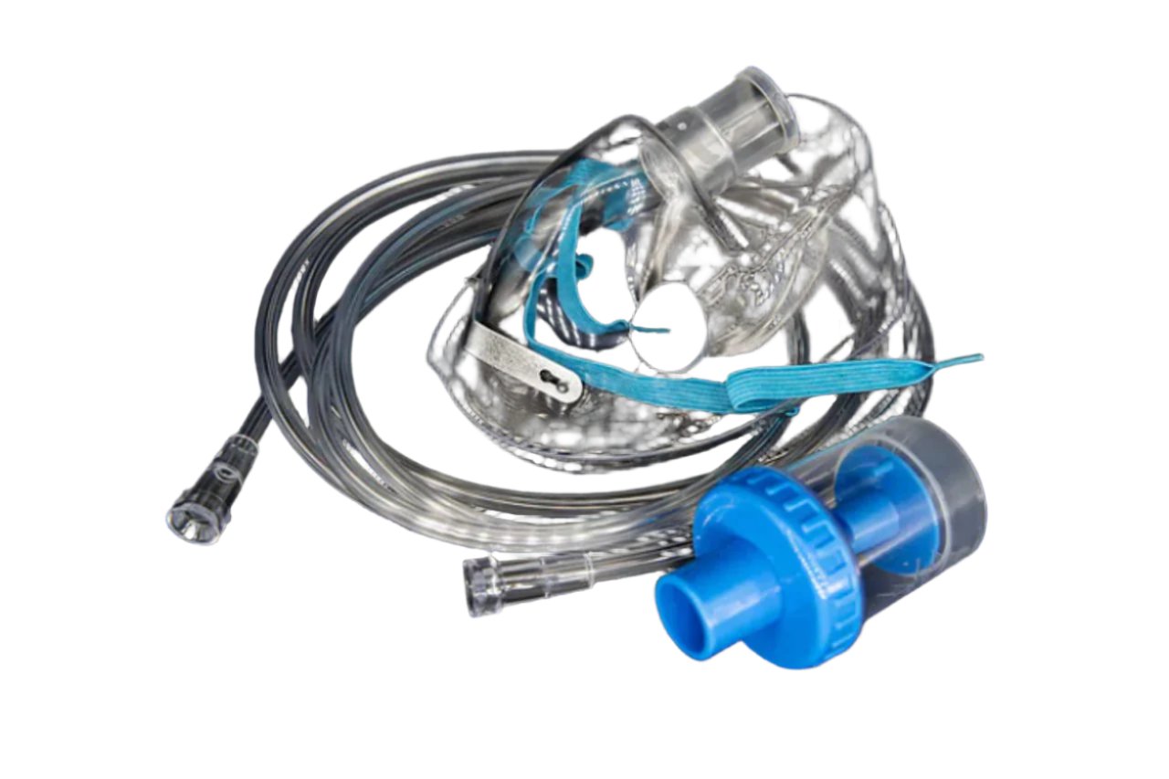 Aerosol Mask & Nebulizer with 7' Sure Flow Tubing - Adult Kit | Servoxy