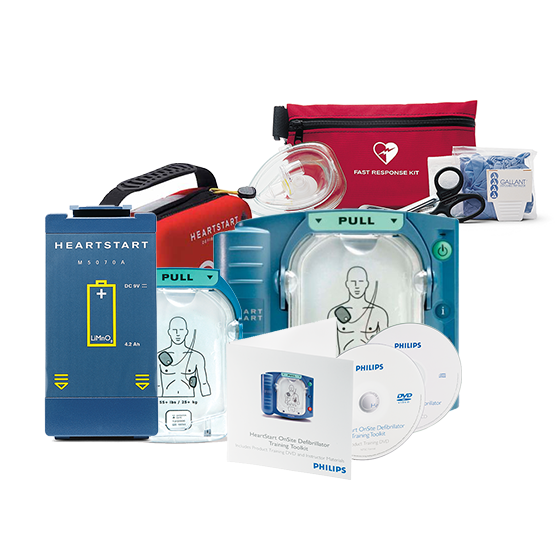 Philips HeartStart OnSite Defibrillator - Complete Sports Package ...