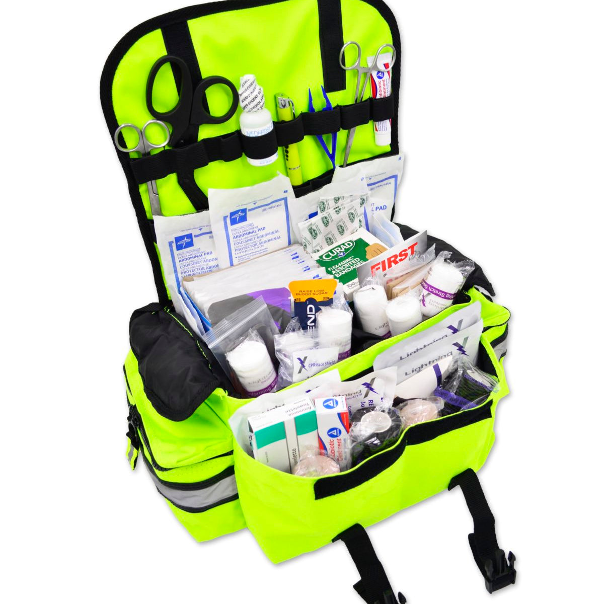 First Responder Trauma Bag w Fill Kit A Stoked - SERVOXY INC – Servoxy