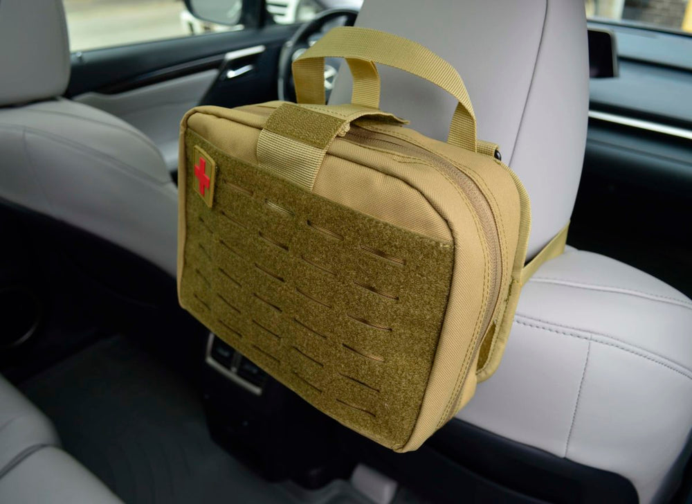 LXPB50 Rip-Away IFAK Trauma Bag for Car Head Rest | Servoxy Inc