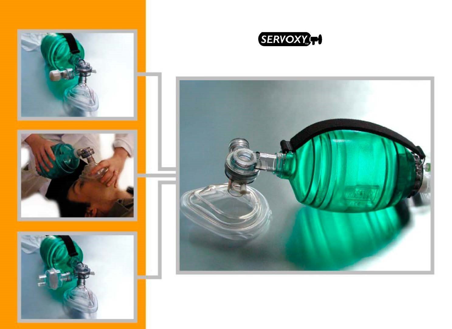 Med-Rescuer Adult BVM Resuscitator | Servoxy Inc