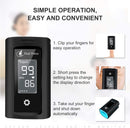 Pulse Oximeter with Lanyard and Protective Holder/Cary Bag | Servoxy