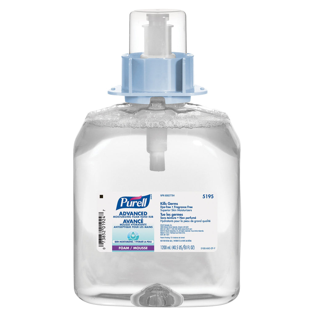 PURELL Advanced Moisturizing Foam Hand Rub FMX-12 Green Certified ...